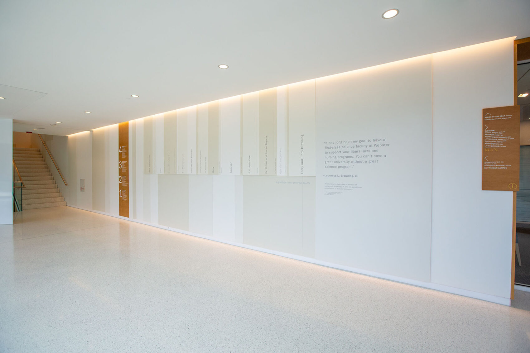 Webster University Browning Hall - Kuhlmann Leavitt